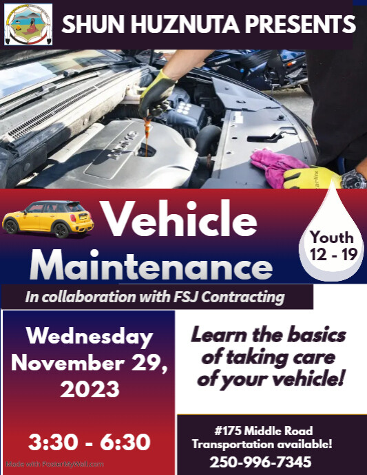Oil Change Service Flyer | PosterMyWall