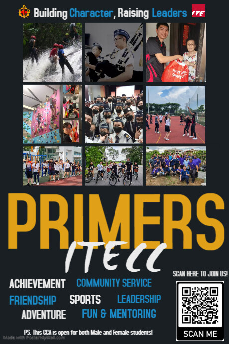 ITECC Primers recruitment | PosterMyWall