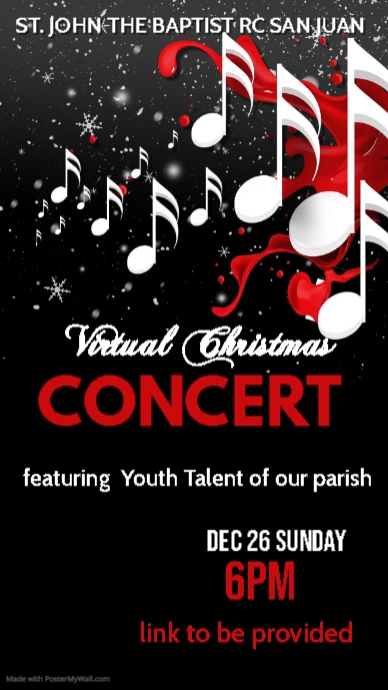 Copy of Christmas concert,music concert,event | PosterMyWall