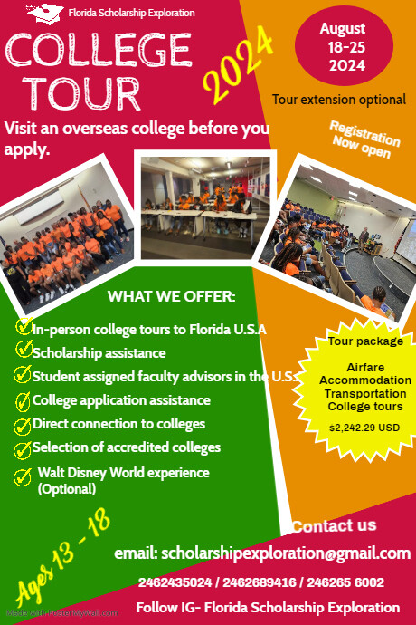 Copy of COLLEGE FAIR | PosterMyWall