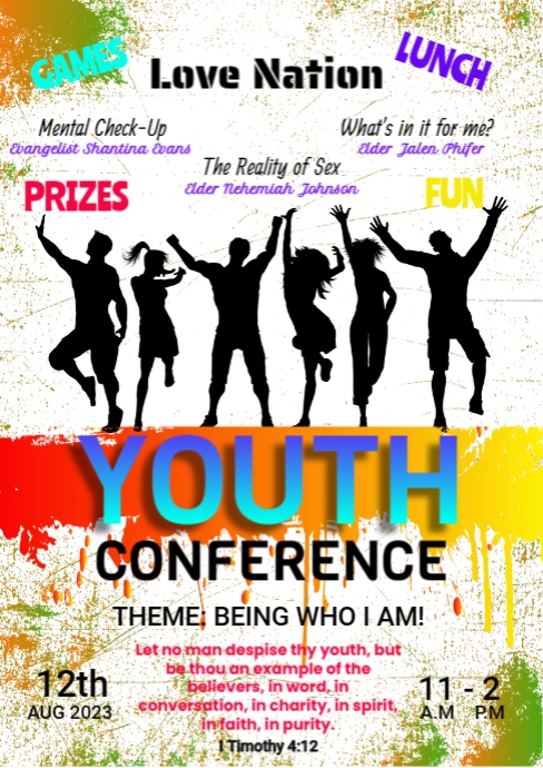 Youth Conference | PosterMyWall