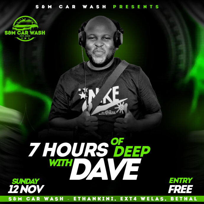 Copy of 7 HOURS OF DEEP | PosterMyWall