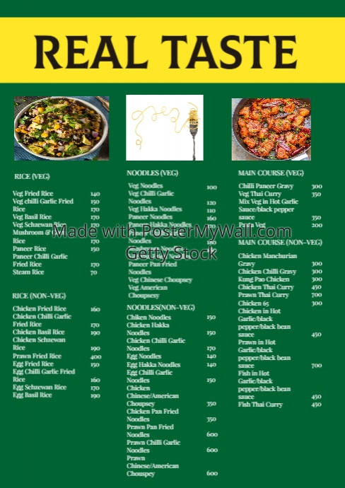 Copy of Delivery Service Price List Offers Flyer Ad | PosterMyWall