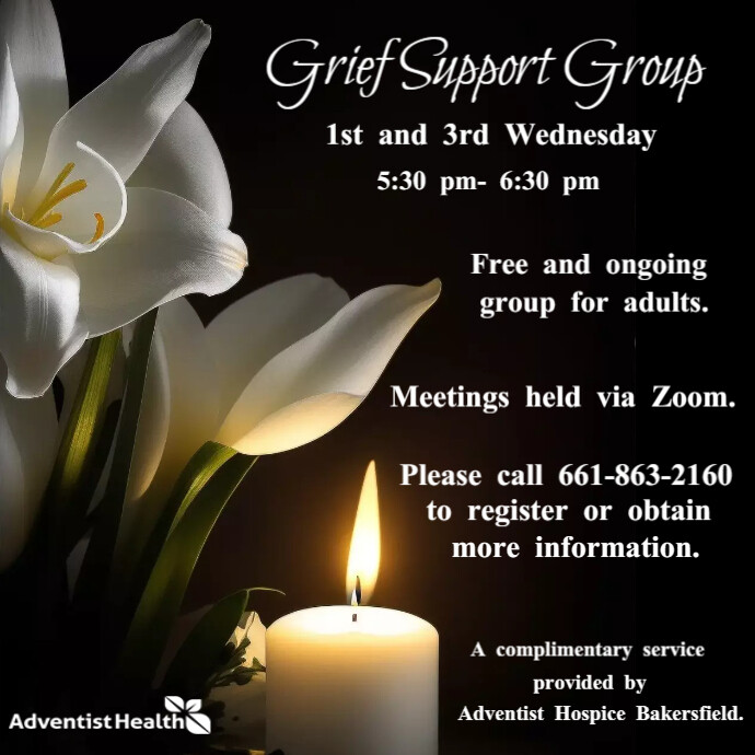 Grief support | PosterMyWall