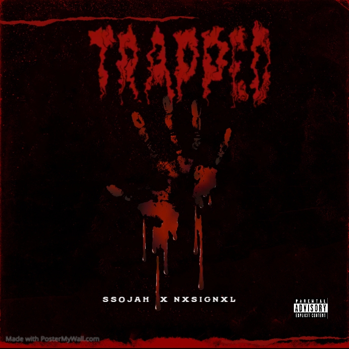 BLOOD HAND Album cover art template | PosterMyWall