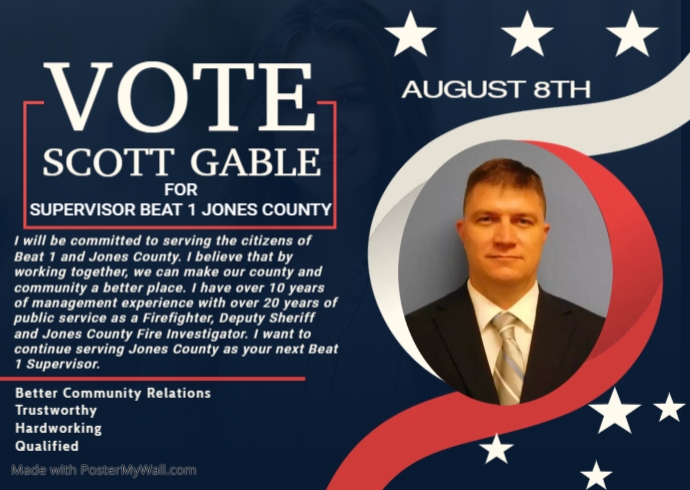 Election Campaign Post Card Design | PosterMyWall