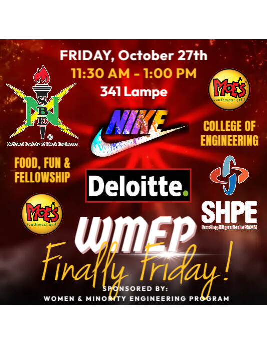 WMEP Finally Fridays (1) | PosterMyWall