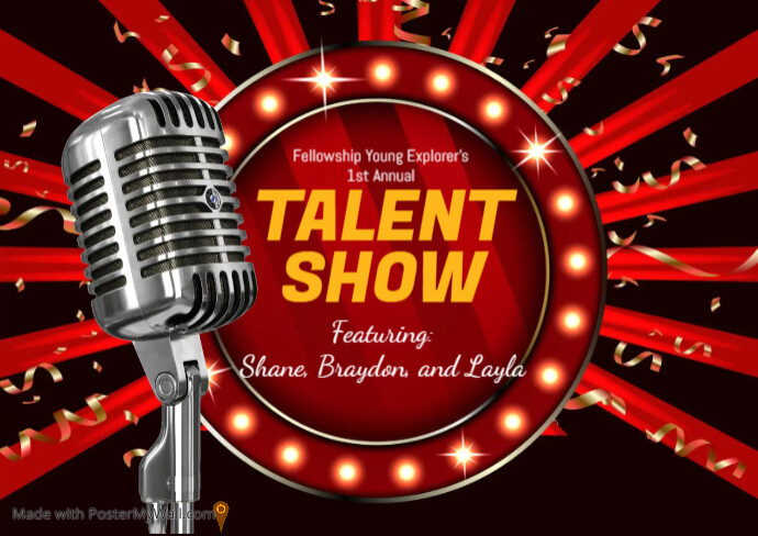 TALENT SHOW | PosterMyWall