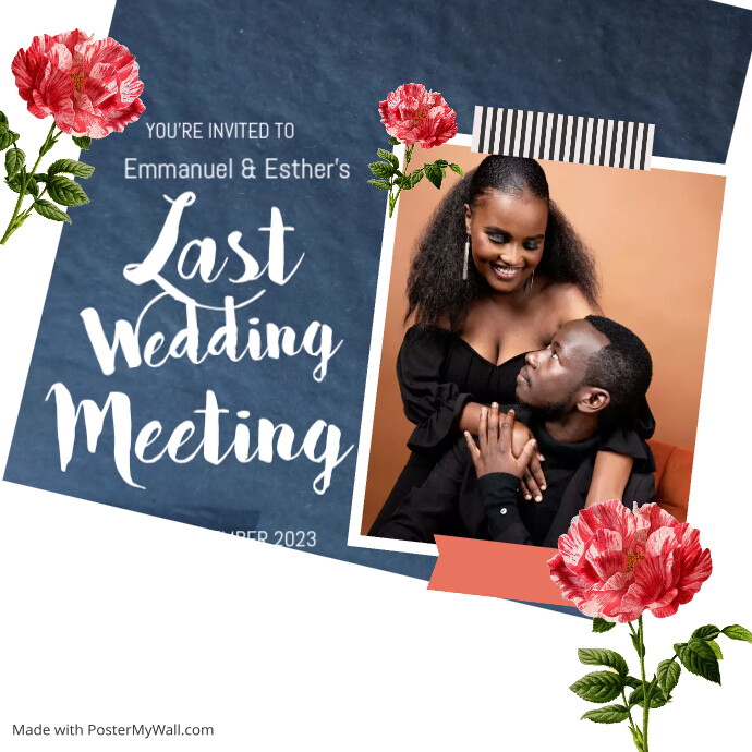 custom wedding invitations online | PosterMyWall