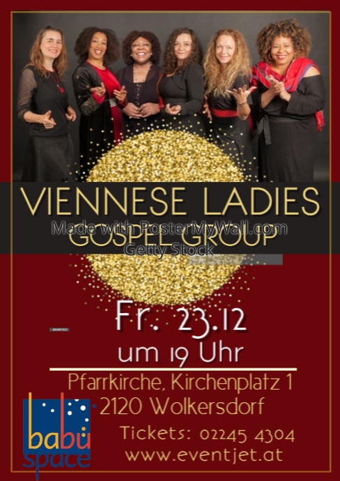 Copy of Copy of gospel Night concert church music singing ad | PosterMyWall