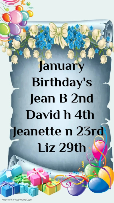 blue paper happy birthday card | PosterMyWall