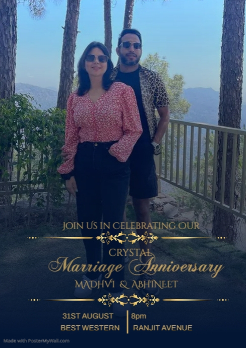 wedding anniversary | PosterMyWall