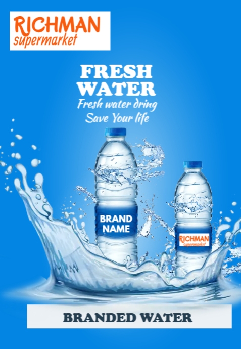 Water sale ad | PosterMyWall