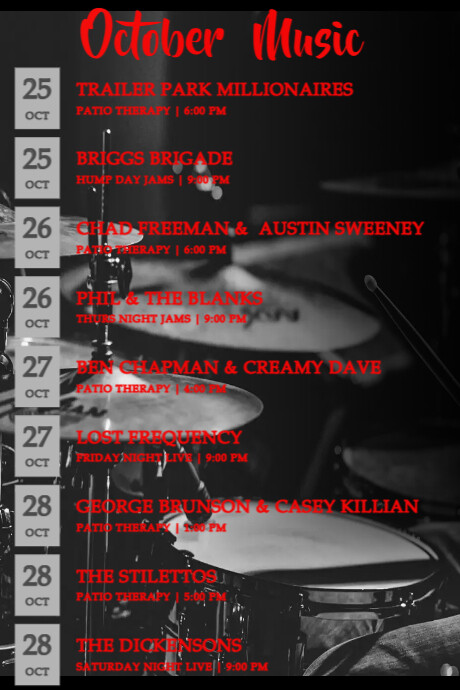 Drum Lessons Flyer Design Template | PosterMyWall