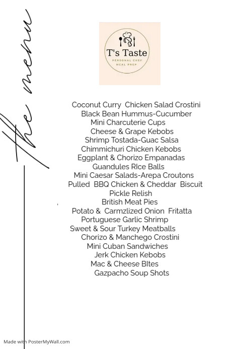 the menu restaurant (6) | PosterMyWall