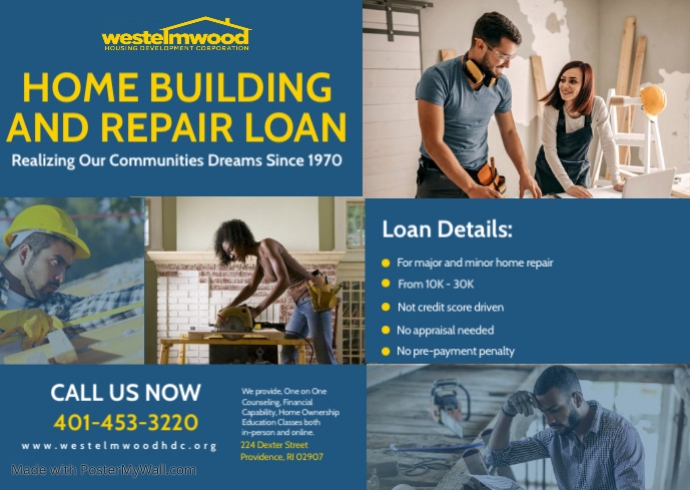 Copy of Copy of home building and repair services postcard ad ...