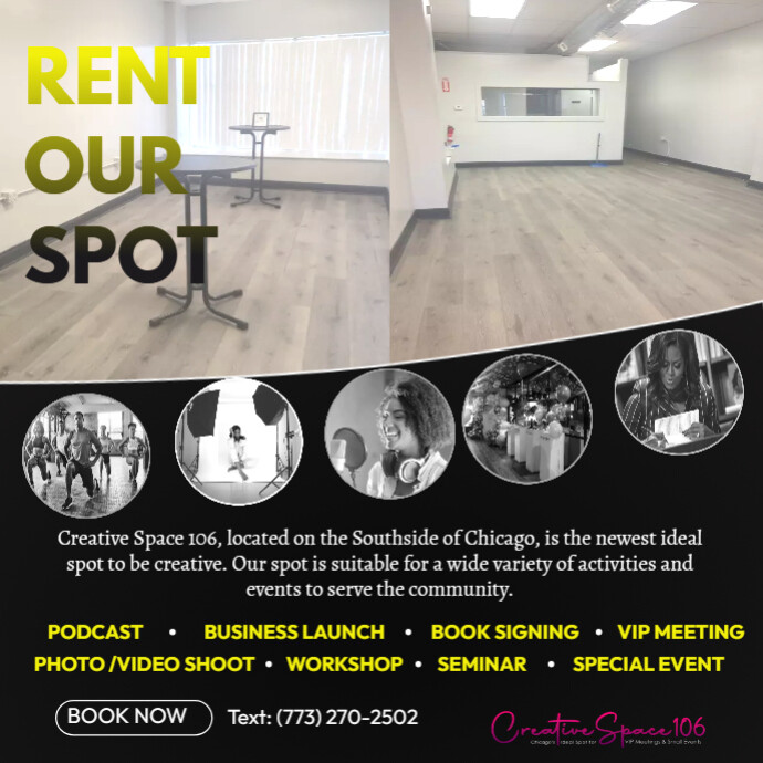 venue for rent (1) | PosterMyWall