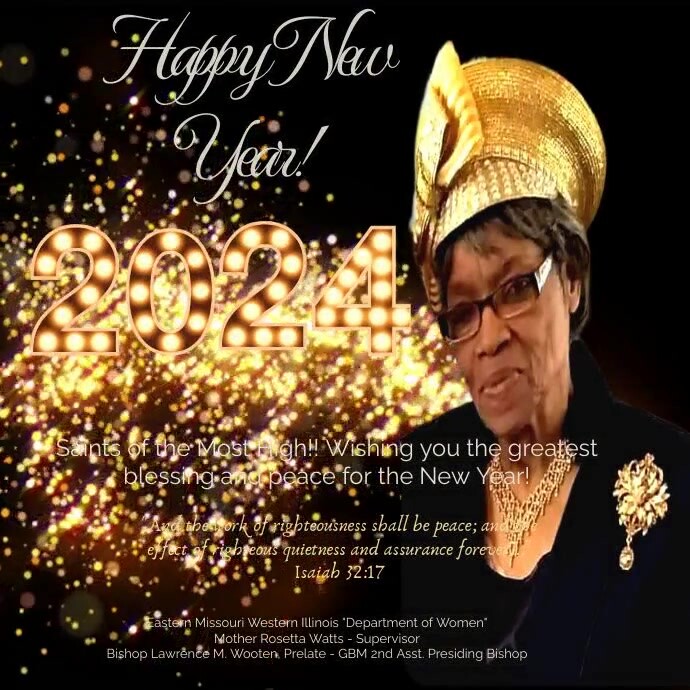 Happy New Year - Mother R Watts | PosterMyWall