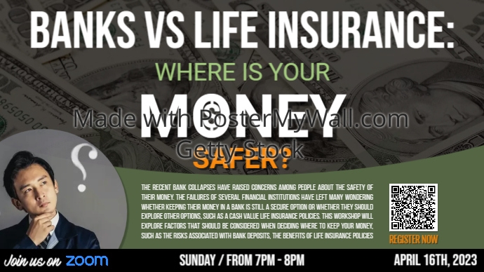 Safe money 2 | PosterMyWall