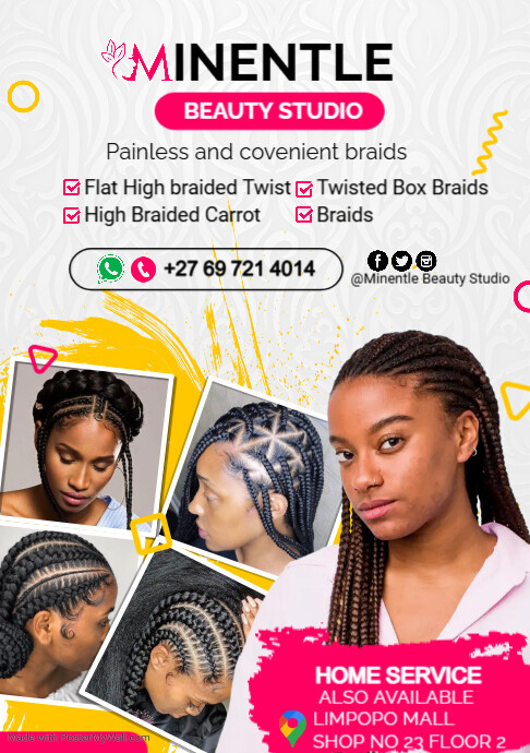 braids flyer | PosterMyWall