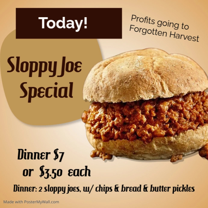 National Sloppy Joe Day | PosterMyWall