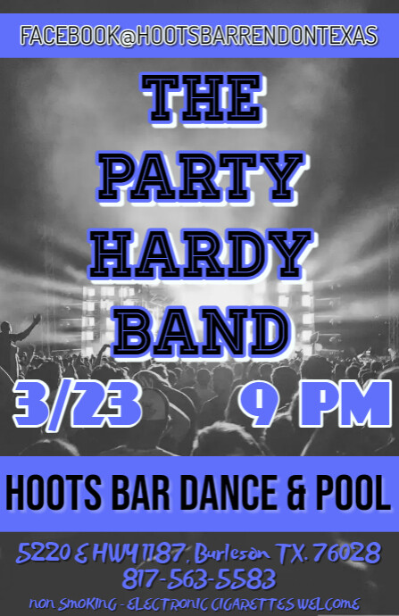Copy of PARTY HARDY 3/23 | PosterMyWall