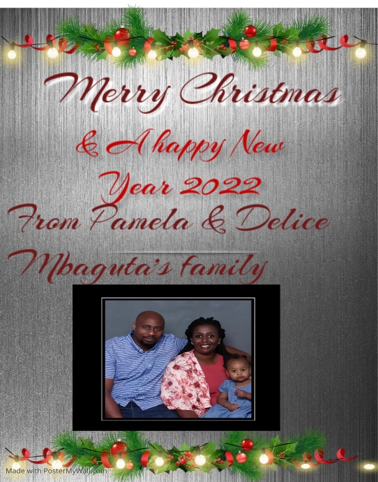 Copie de Merry Christmas Mom | PosterMyWall