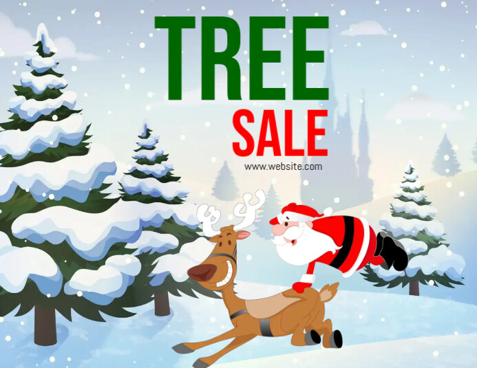 Copy of Christmas Tree Sales Event | PosterMyWall