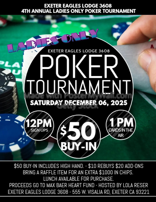 Poker Tournament Poster | PosterMyWall