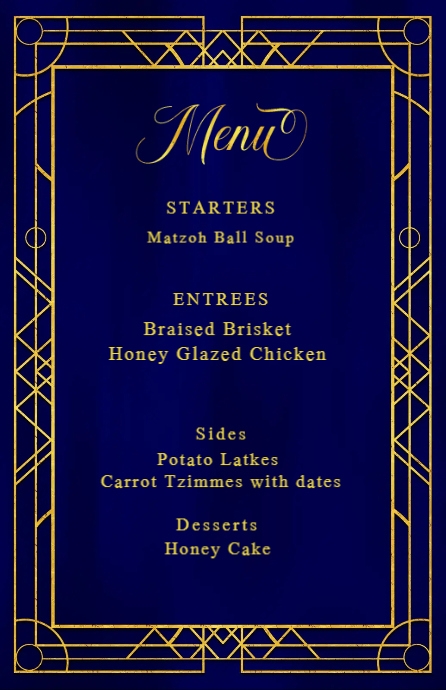 Menu Flyer | PosterMyWall