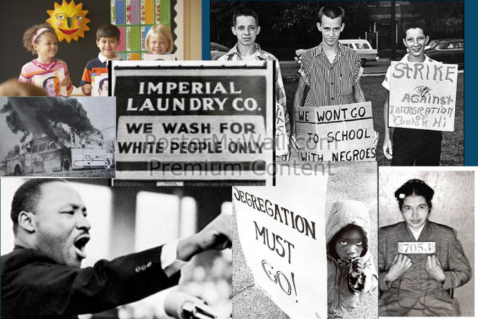 The Civil Rights Movement | PosterMyWall