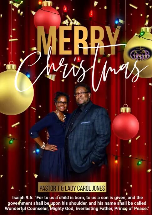 Merry christmas video card | PosterMyWall