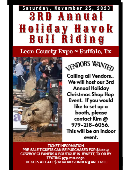 Rodeo Flyer (3) | PosterMyWall