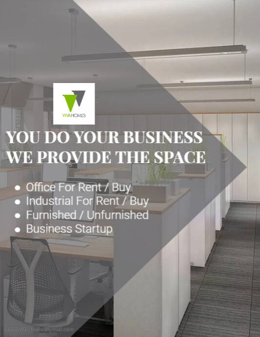 CORPORATE OFFICE SPACE FOR RENT | PosterMyWall