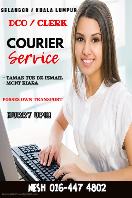 Delivery Service Poster | PosterMyWall