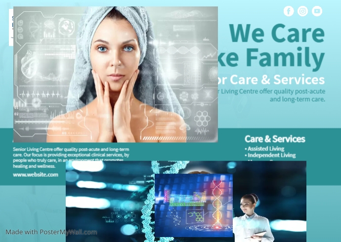 Copy of Senior Care Service Ad | PosterMyWall
