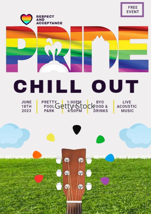 PRIDE CHILL OUT | PosterMyWall