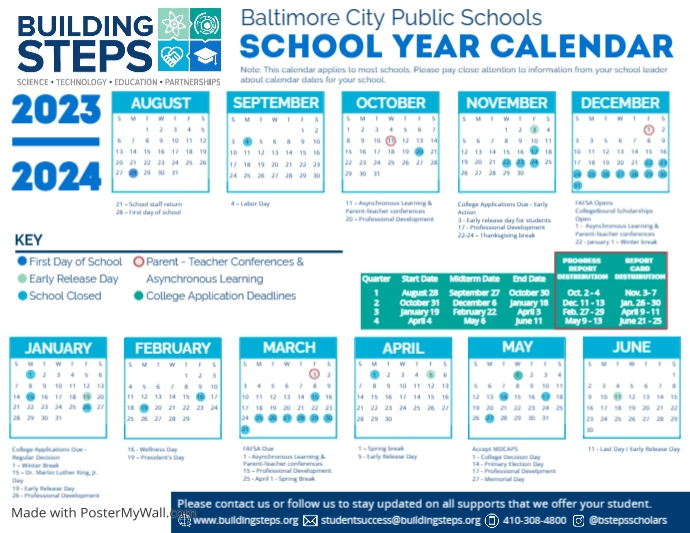 2022 -2023 School Year | PosterMyWall