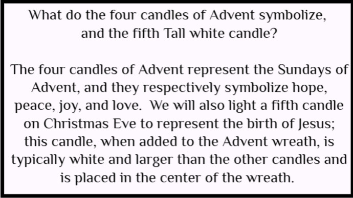Copy of Second Sunday of Advent Peace Candle Reading By Sister Paulina ...