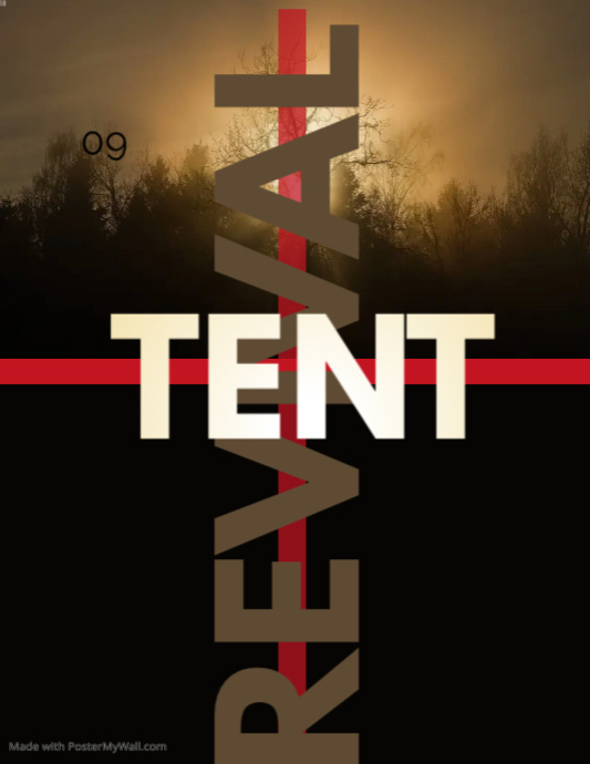 Tent Revival Flyer | PosterMyWall