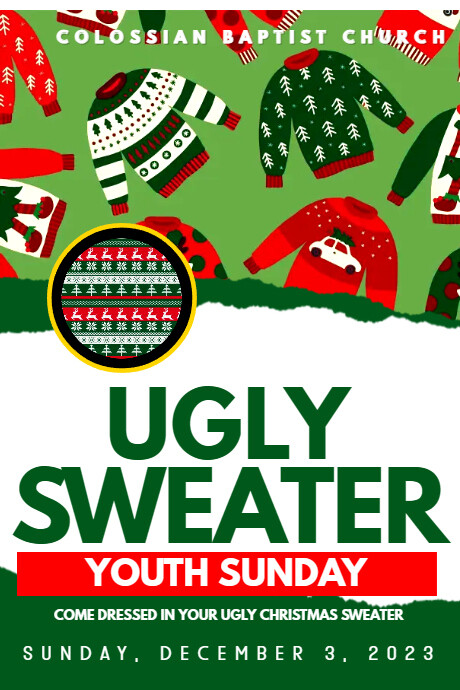 ugly sweater | PosterMyWall