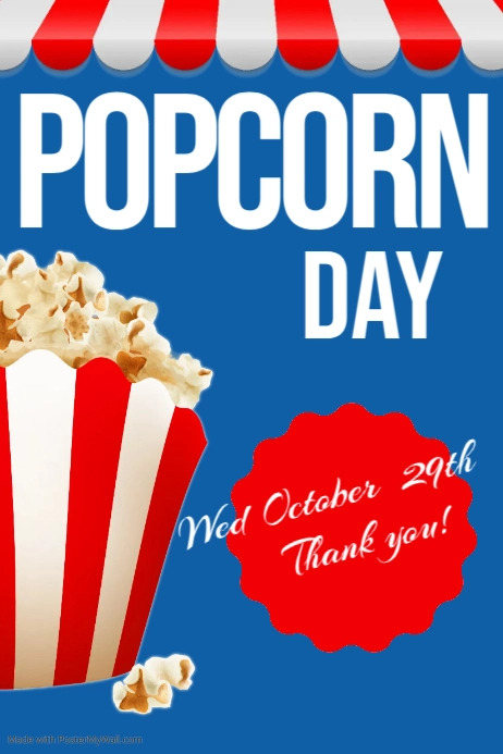 Popcorn Poster | PosterMyWall