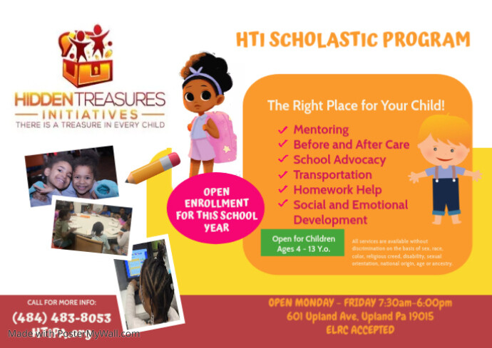 Daycare Center Postcard | PosterMyWall