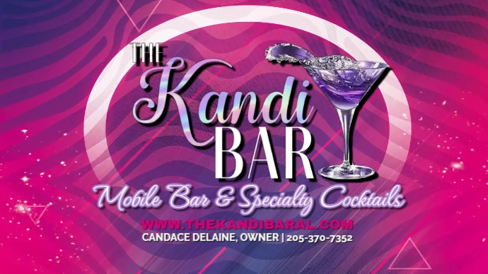 Copy of The Kandi Bar SWB | PosterMyWall