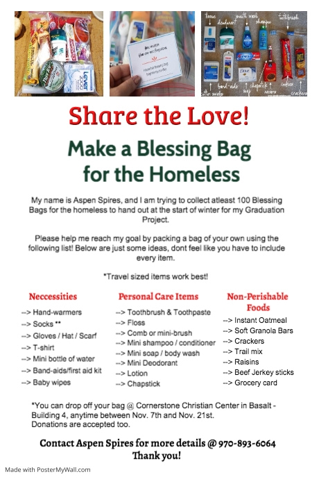 Copy of Blessing Bags | PosterMyWall