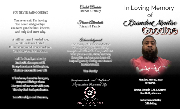 Brandon Goodloe | PosterMyWall