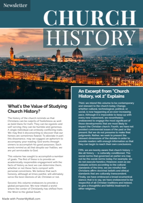 Church Newsletter Design | PosterMyWall