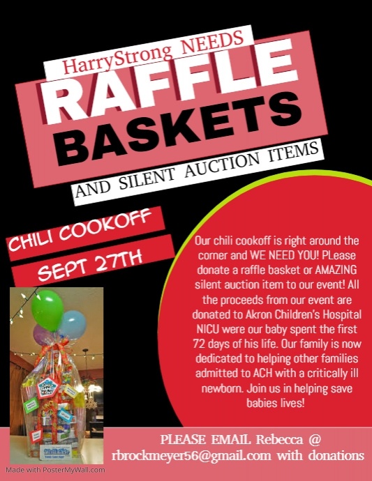 Raffle Baskets | PosterMyWall