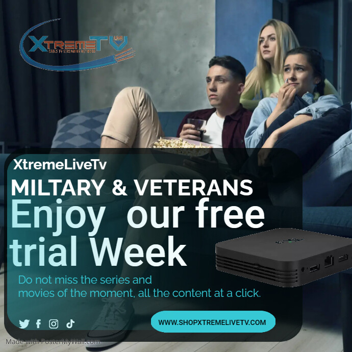 Enjoy Your Free Trial Flyer | PosterMyWall