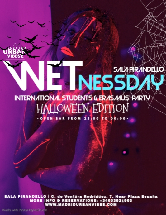 Copia de Glow In The Dark Flyer Template | PosterMyWall